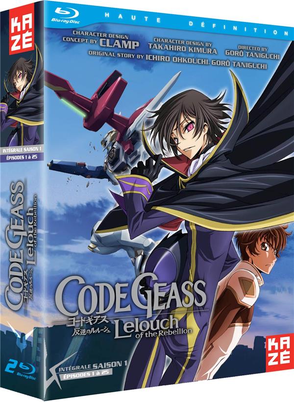 Code Geass - Season 1 - Blu-ray (French) | Crunchyroll Store