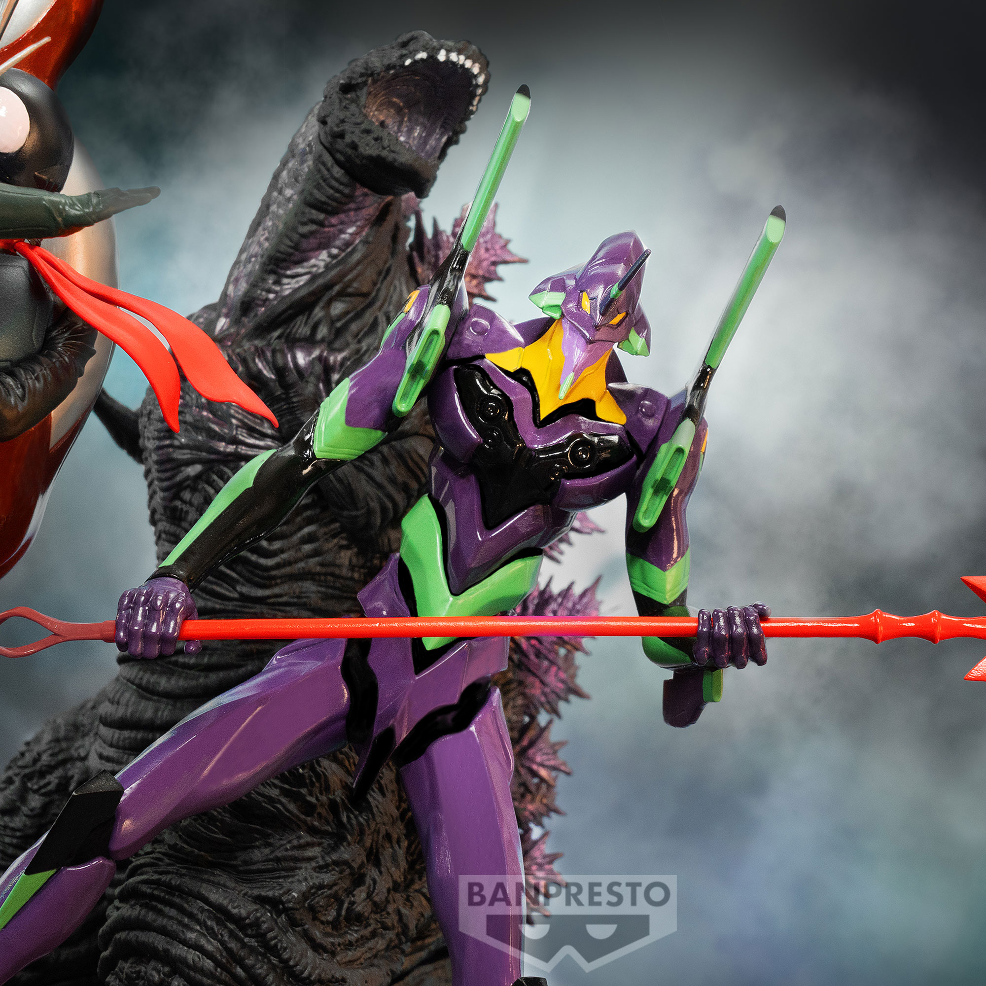 Evangelion - Unit 01 Shin Japan Heroes Universe Art Vignette Figure ...