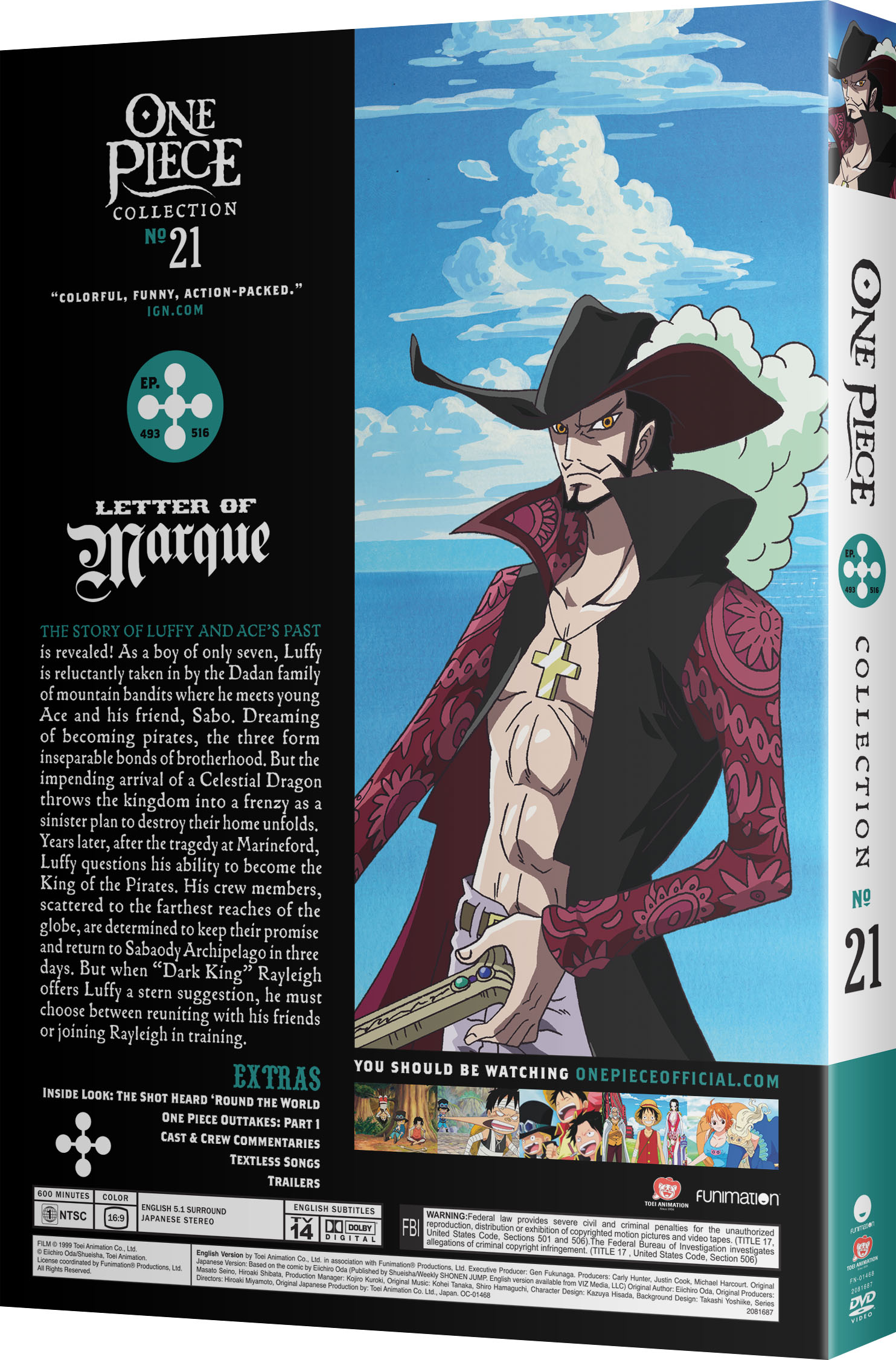 One Piece - Collection 21 - DVD | Crunchyroll Store
