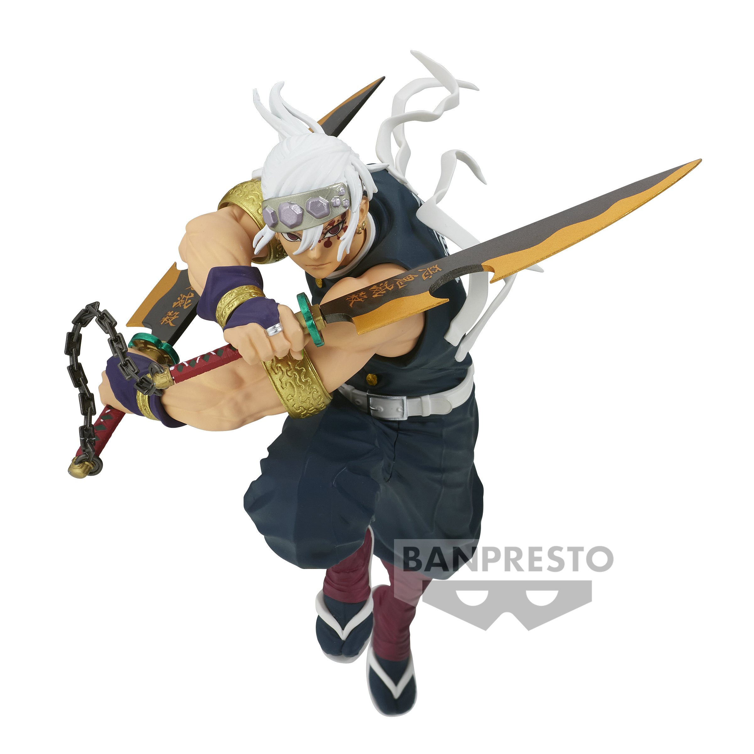 Demon Slayer: Kimetsu No Yaiba - Tengen Uzui Vibration Stars Figure ...