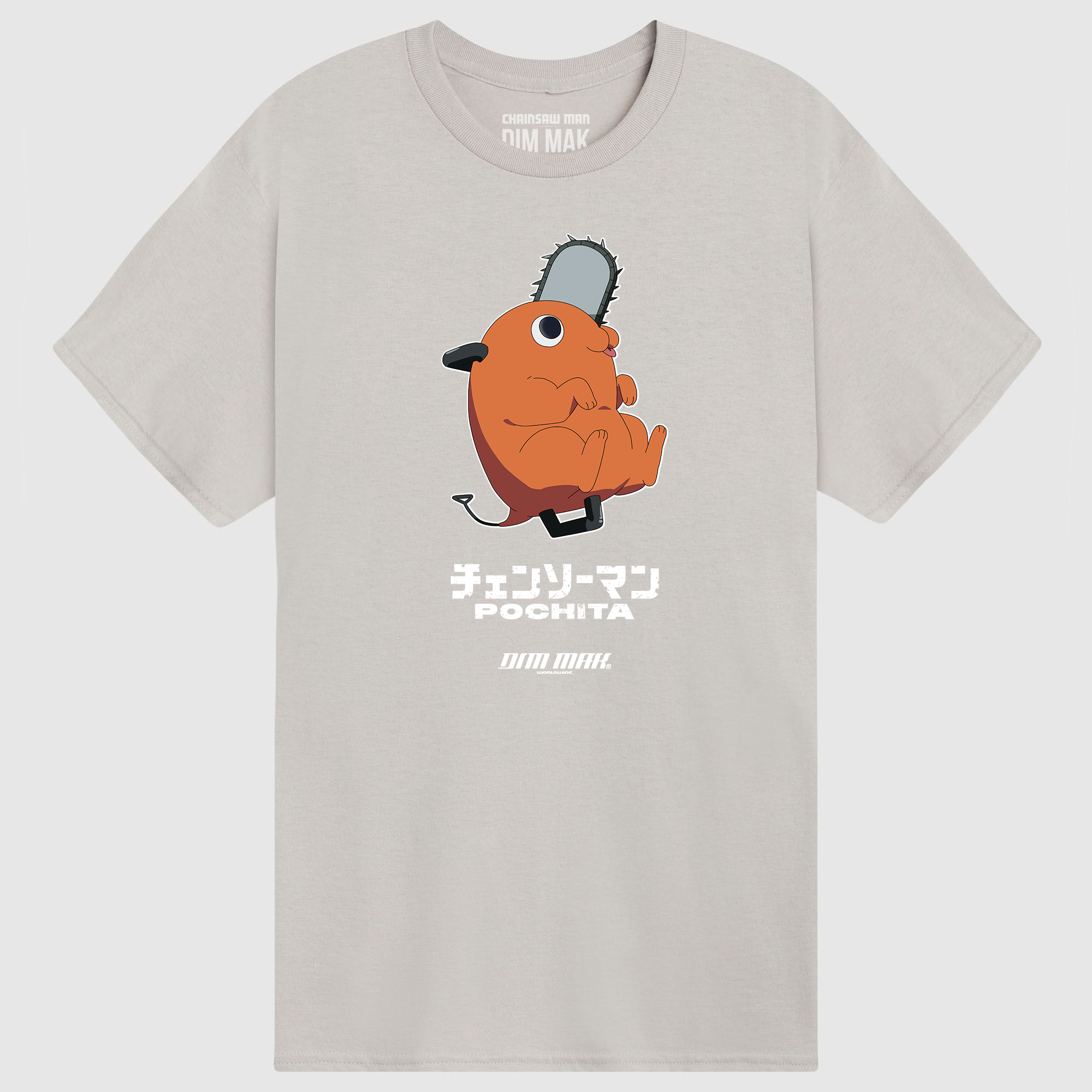 Chainsaw Man x Dim Mak - Pochita T-Shirt | Crunchyroll Store