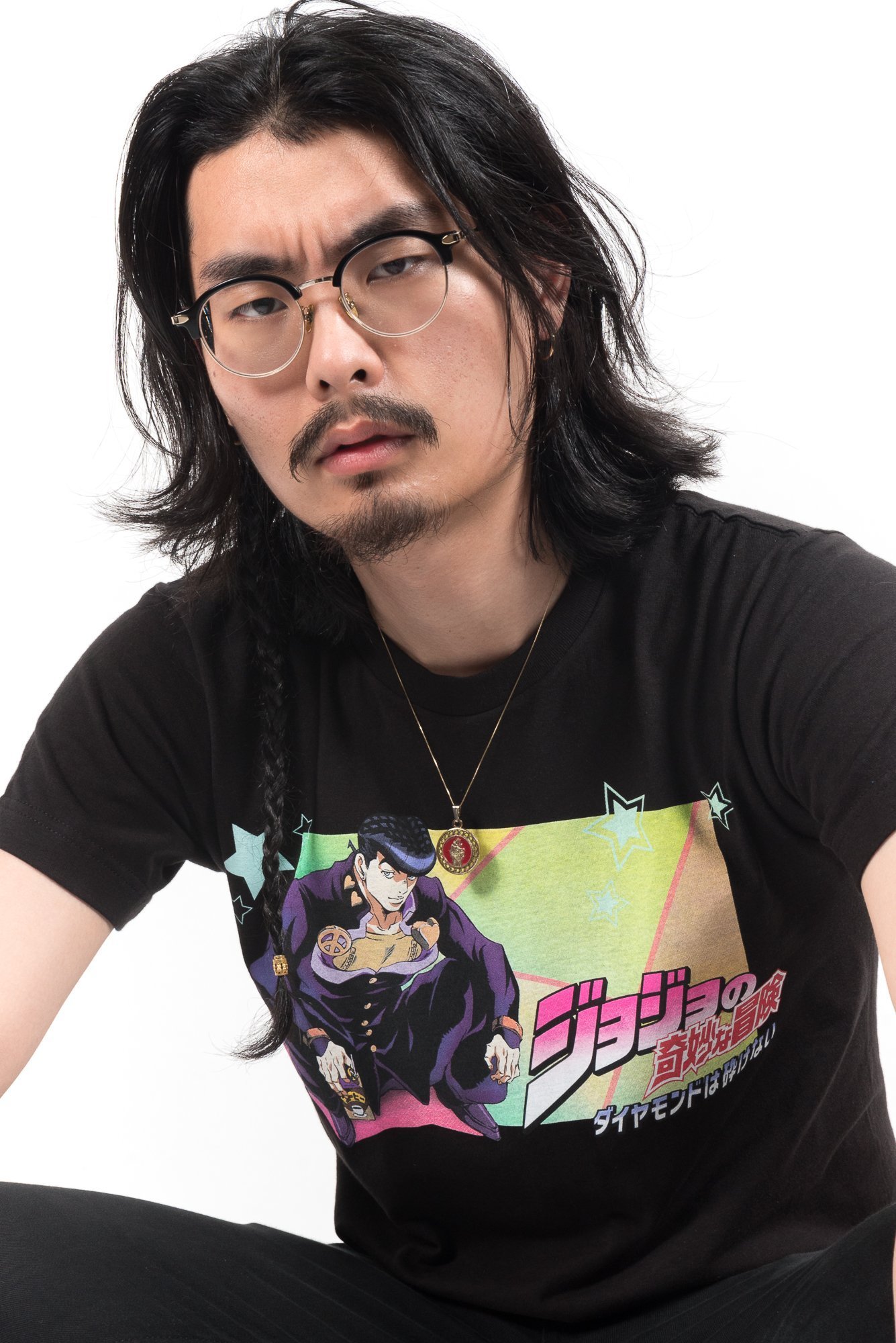 JoJo's Bizarre Adventure - Josuke Crouch T-Shirt | Crunchyroll Store