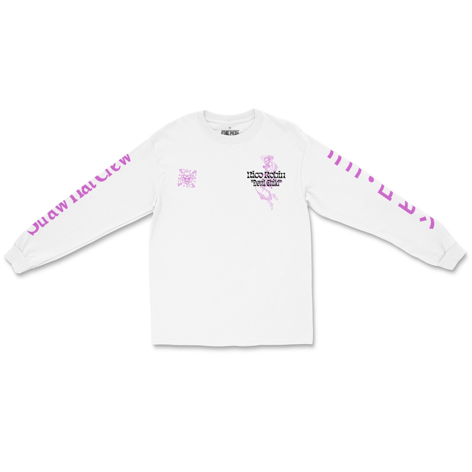 One Piece - Nico Robin Devil Child Long Sleeve - Crunchyroll Exclusive ...