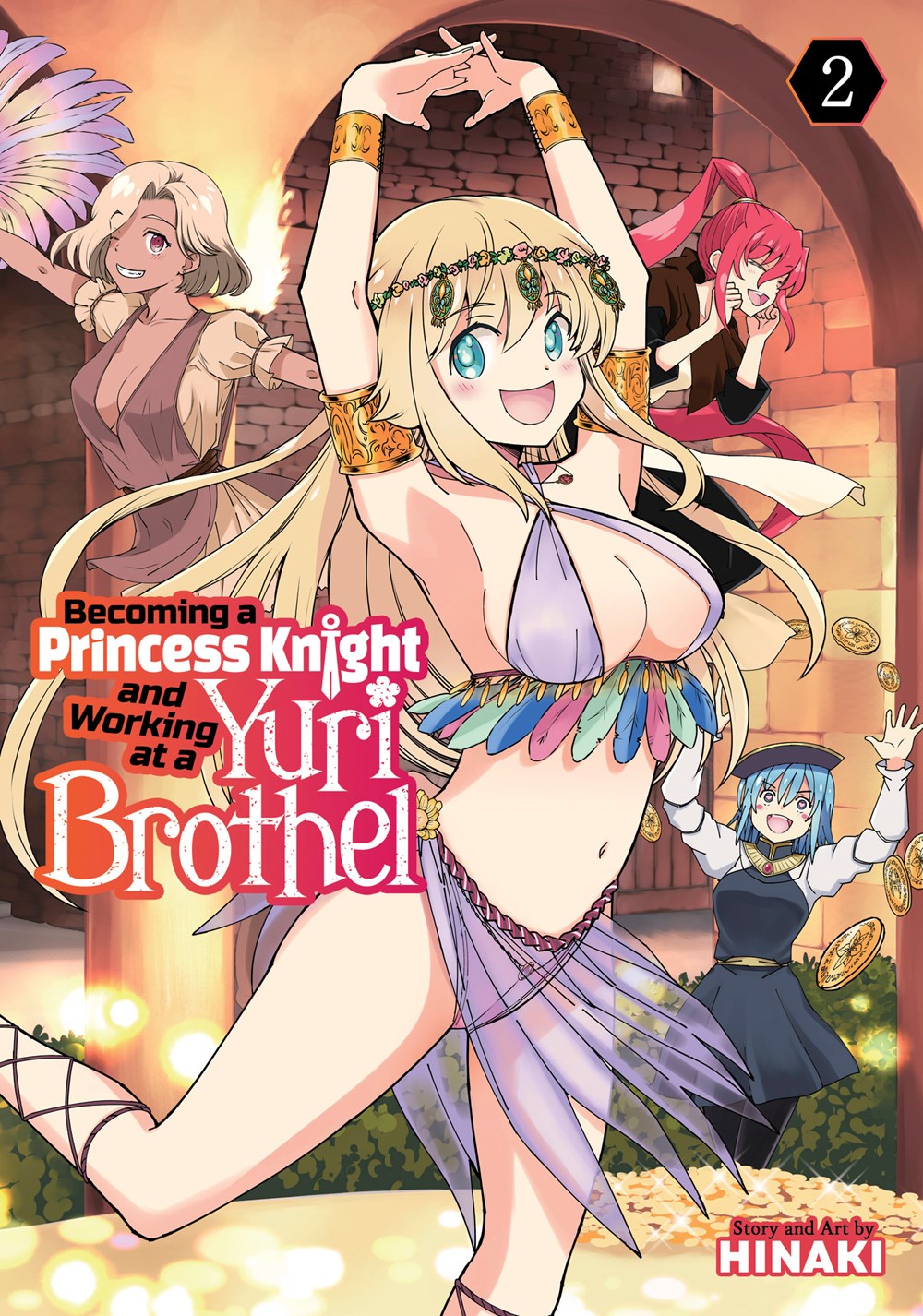 Becoming a Princess Knight and Working at a Yuri Brothel Manga Volume 2 | Crunchyroll Store