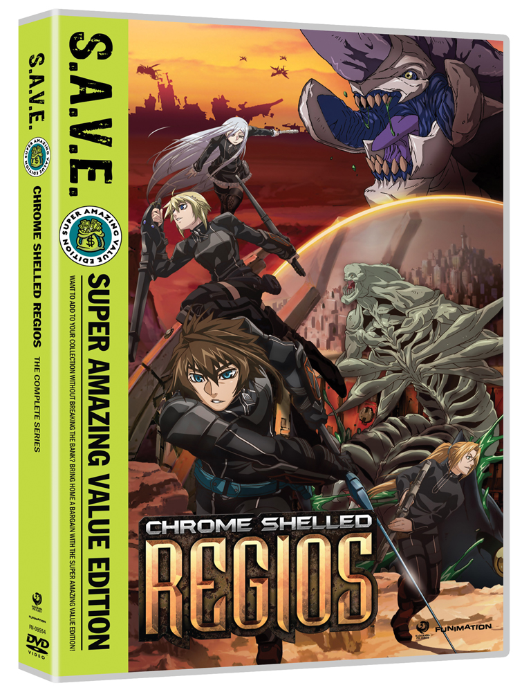 Chrome Shelled Regios - The Complete Box Set - DVD | Crunchyroll Store