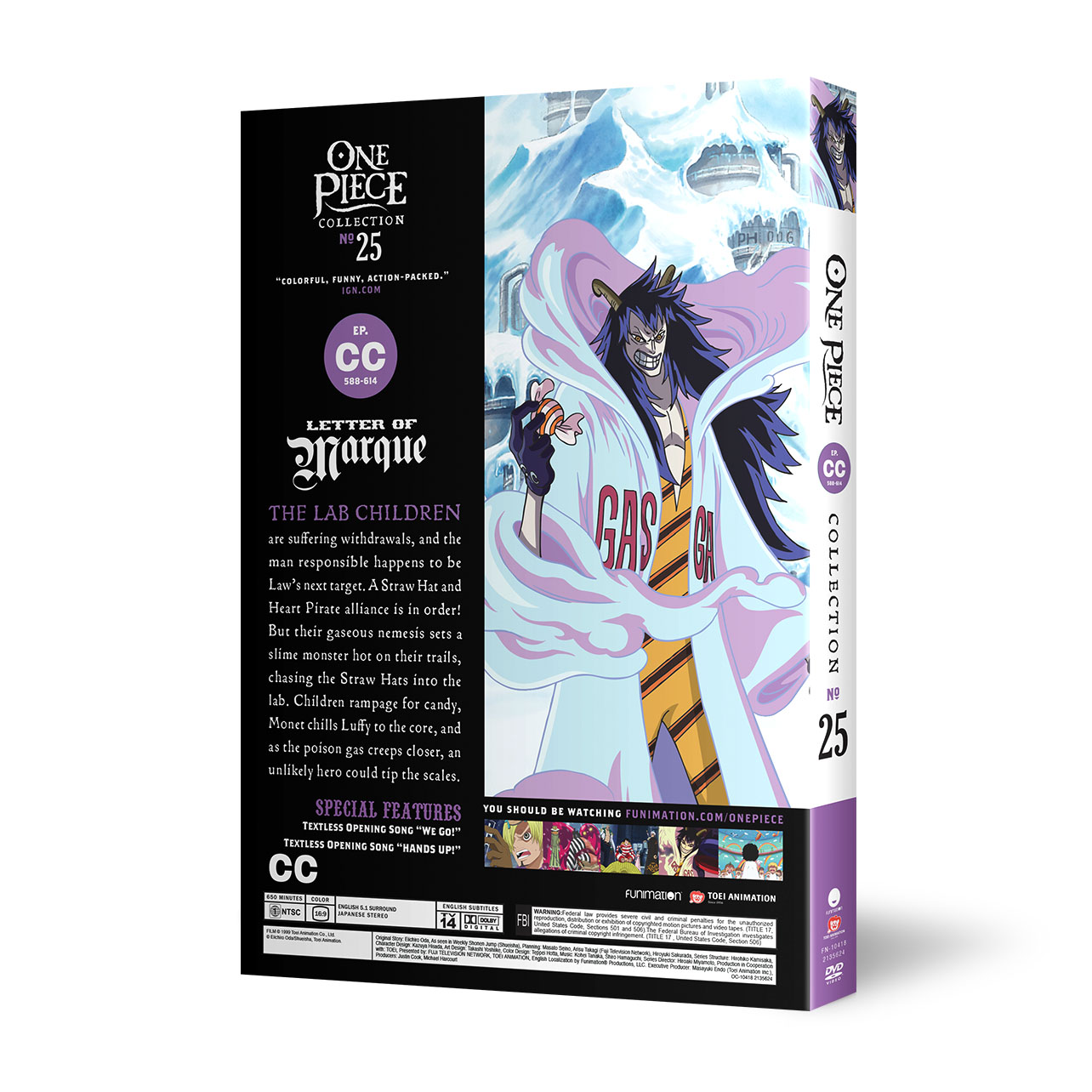 One Piece - Collection 25 - DVD | Crunchyroll Store