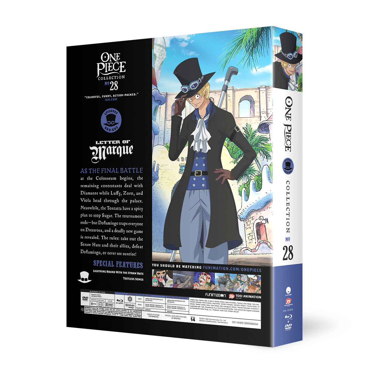 One Piece - Collection 28 - Blu-ray + DVD | Crunchyroll store