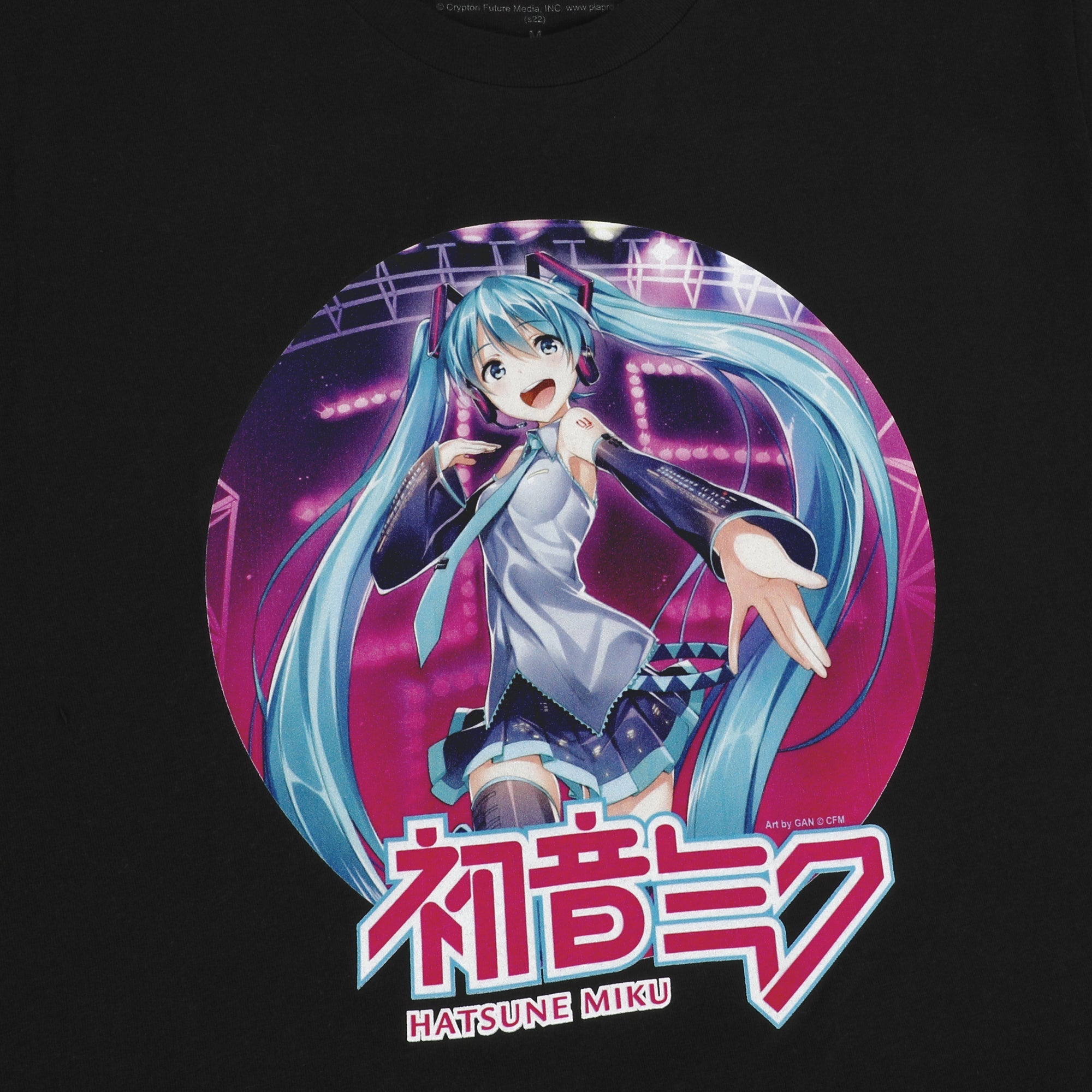 Hatsune Miku - Miku Round T-Shirt | Crunchyroll Store