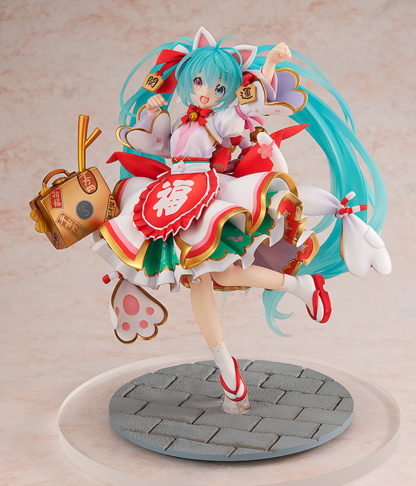 Hatsune Miku - Hatsune Miku 1/7 Scale Figure (Maneki Miku Ver ...