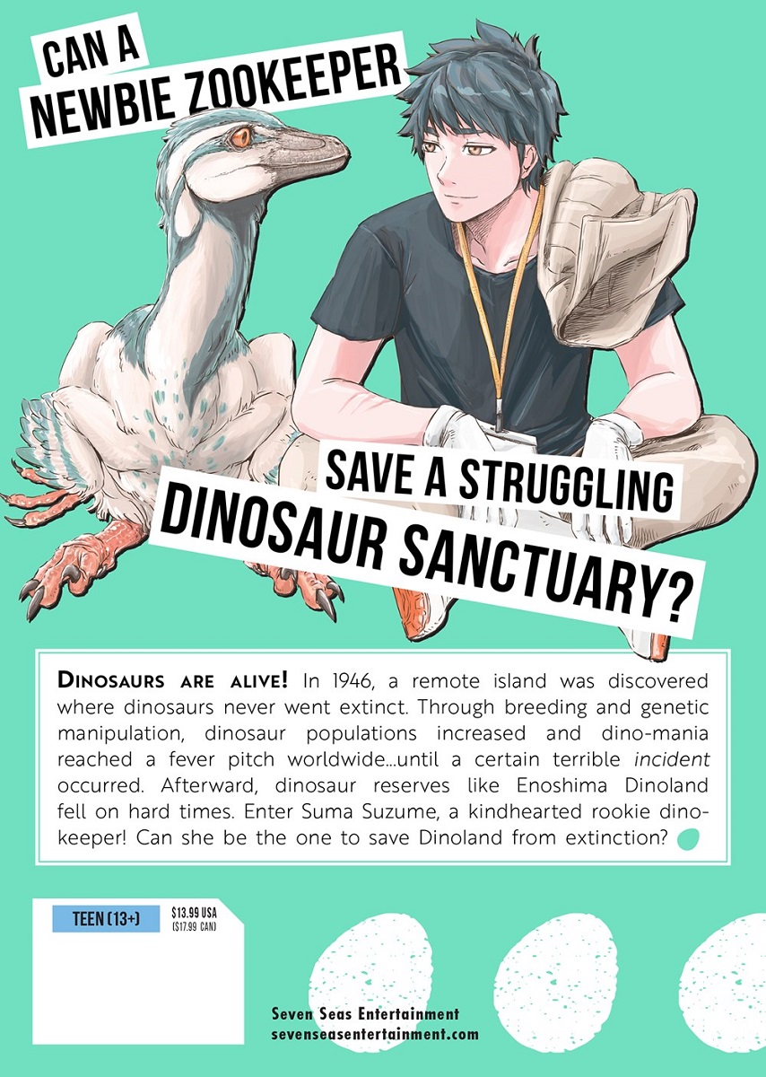 Dinosaur Sanctuary Manga Volume 1 | Crunchyroll Store
