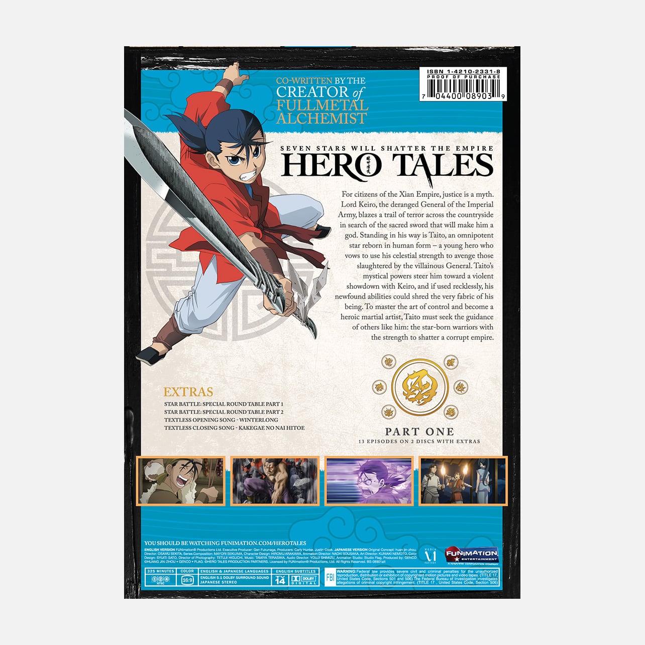 Hero Tales - Part 1 - DVD | Crunchyroll store