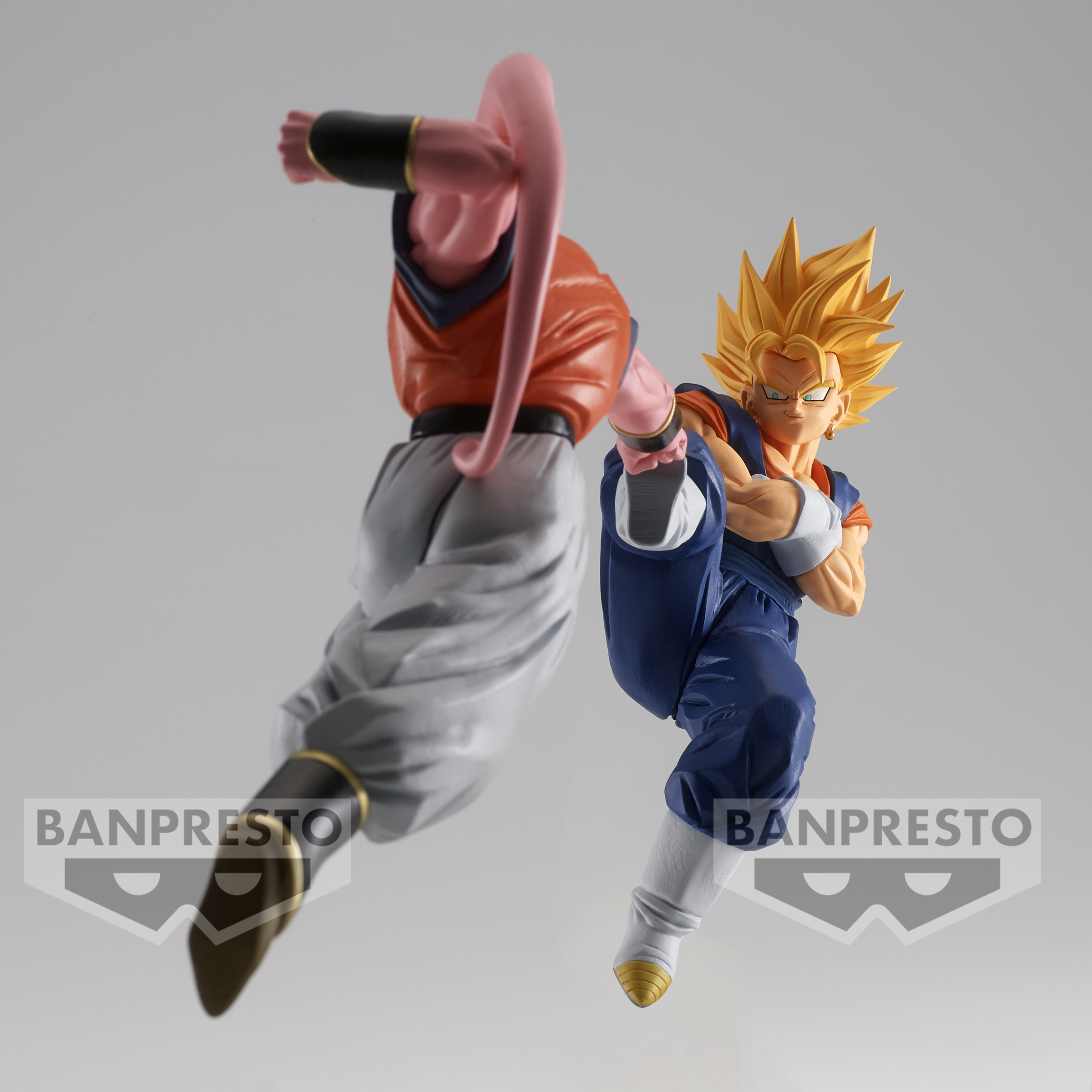 Dragon Ball Z - Super Saiyan Vegito vs. Majin Buu Match Makers Figure ...