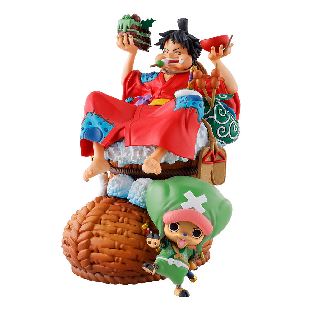 One Piece - Luffy and Chopper Logbox Rebirth 01 Petitrama DX Figure ...