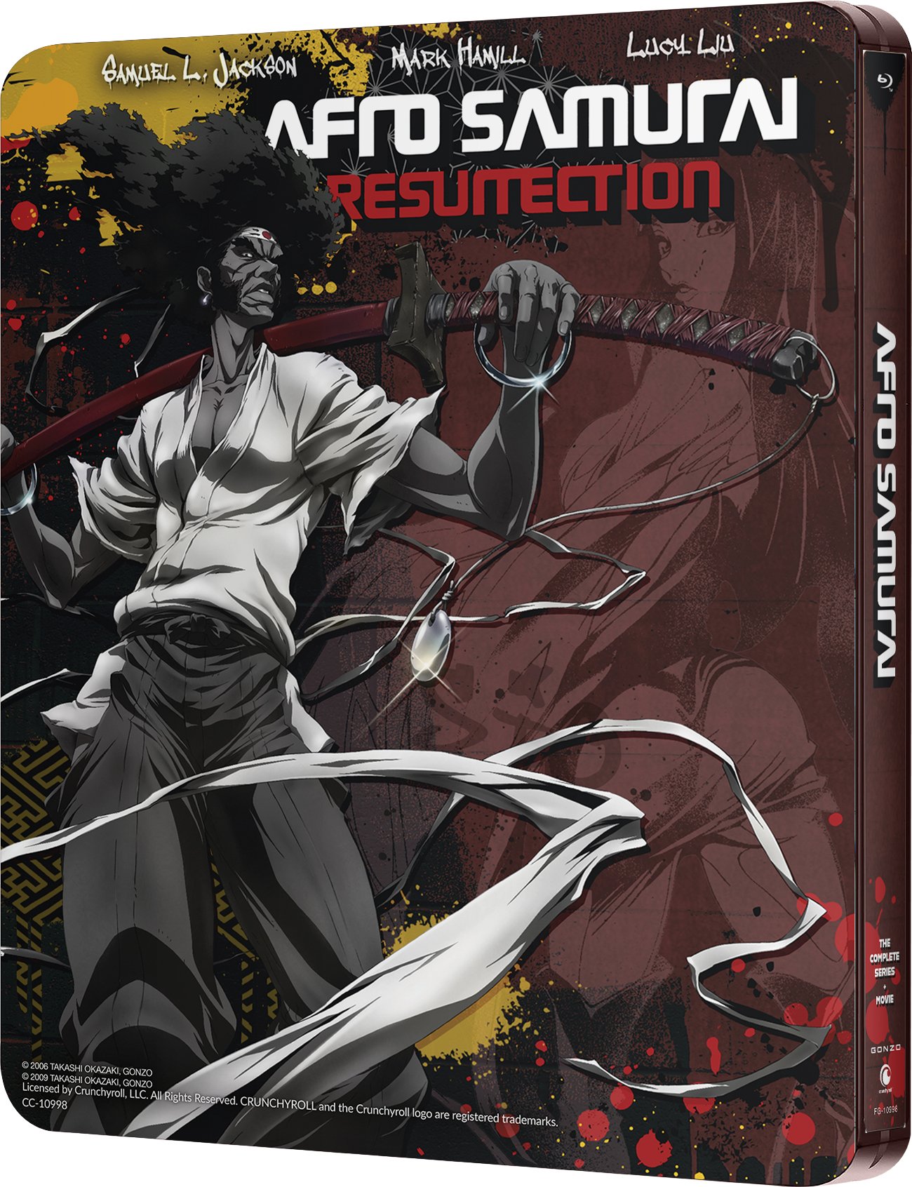 Afro Samurai - The Complete Series + Resurrection Movie - Blu-ray ...