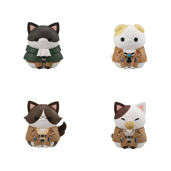 Attack on Titan - Gathering Scout Regiment Nyan Cat Figure Set (With ...