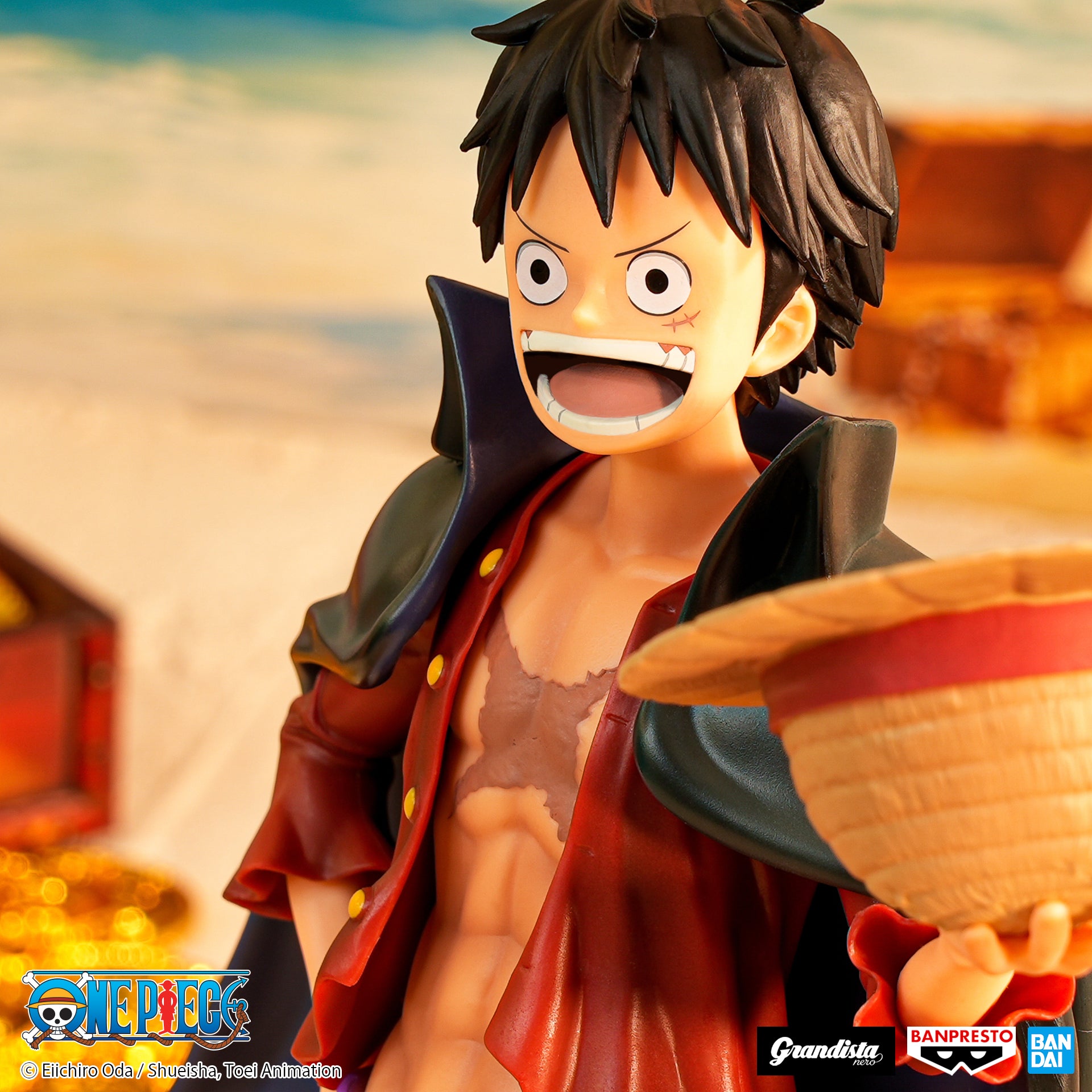 One Piece - Monkey D. Luffy #2 Grandista Nero Figure | Crunchyroll store