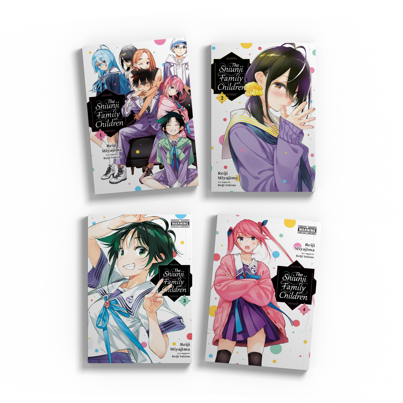 The Shiunji Family Children Manga (1-4) Bundle | Crunchyroll Store