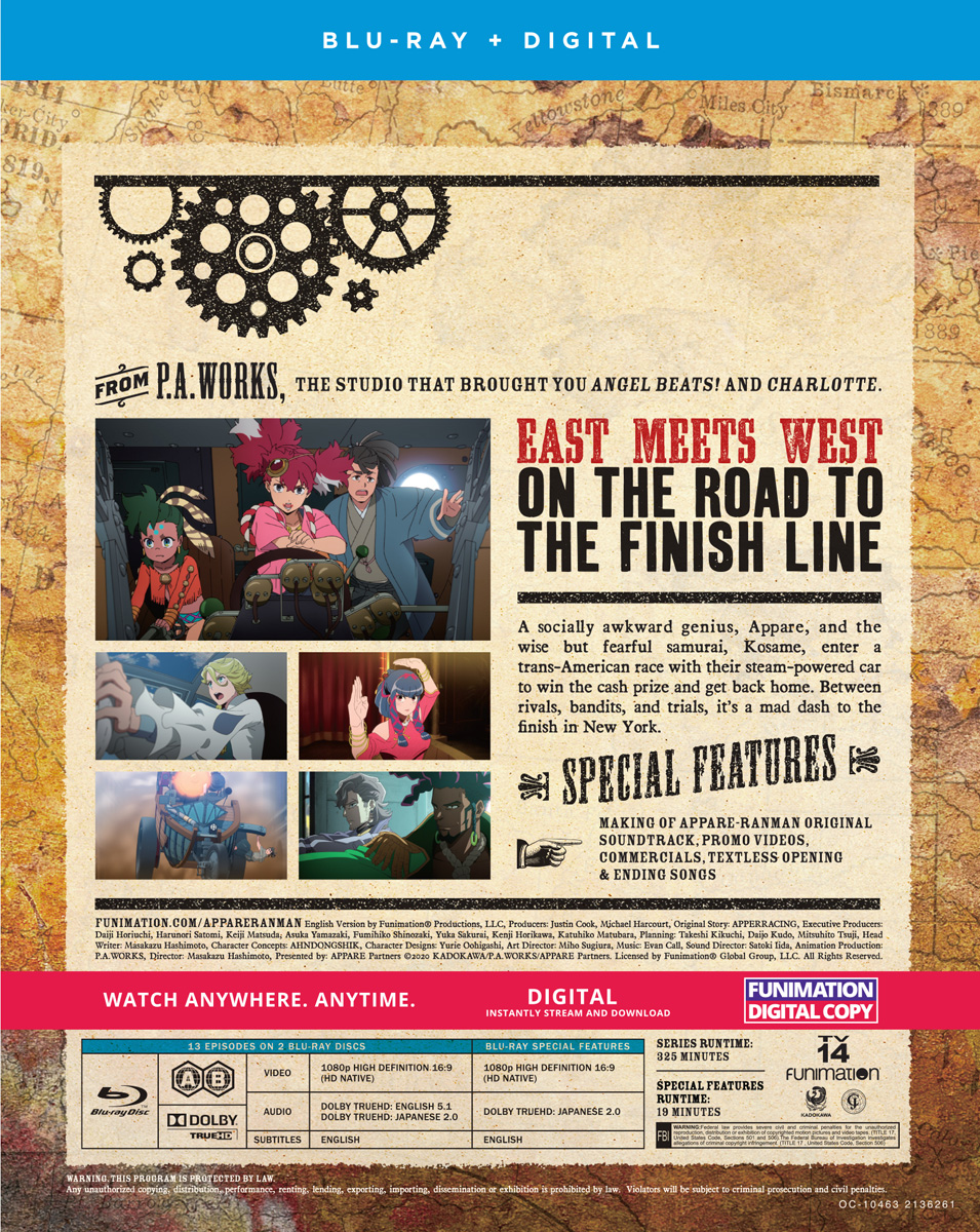 APPARE-RANMAN! - The Complete Season - Blu-ray | Crunchyroll Store