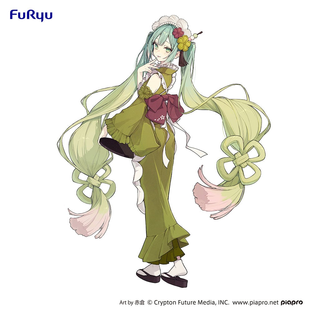 Hatsune Miku - Matcha Green Tea Parfait Exceed Creative Figure ...