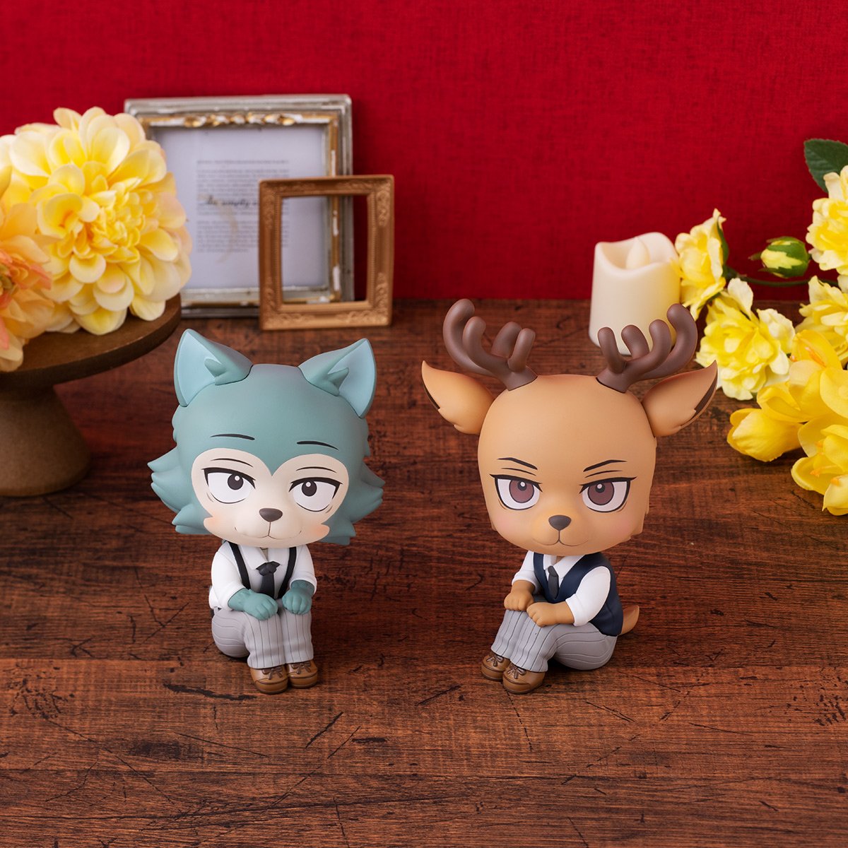 Beastars - Legoshi & Louis Lookup Series Figure Set (With Gift ...