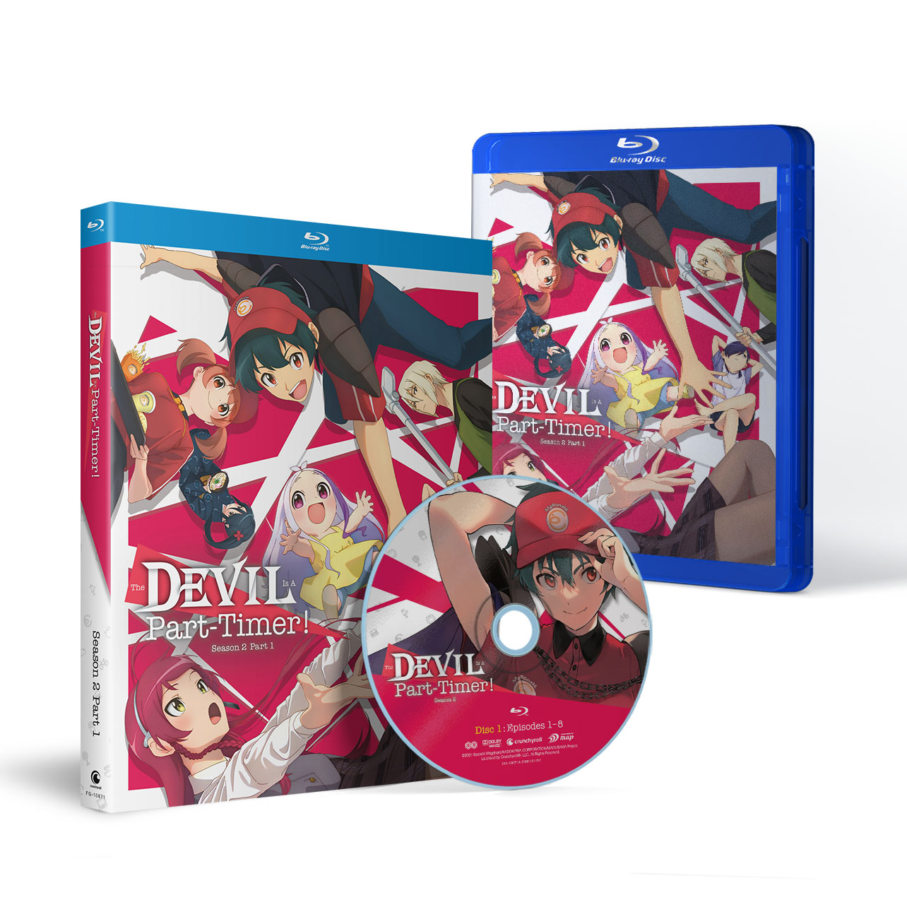 The Devil is a Part-Timer! - Season 2 Part 1 - Blu-ray | Crunchyroll store