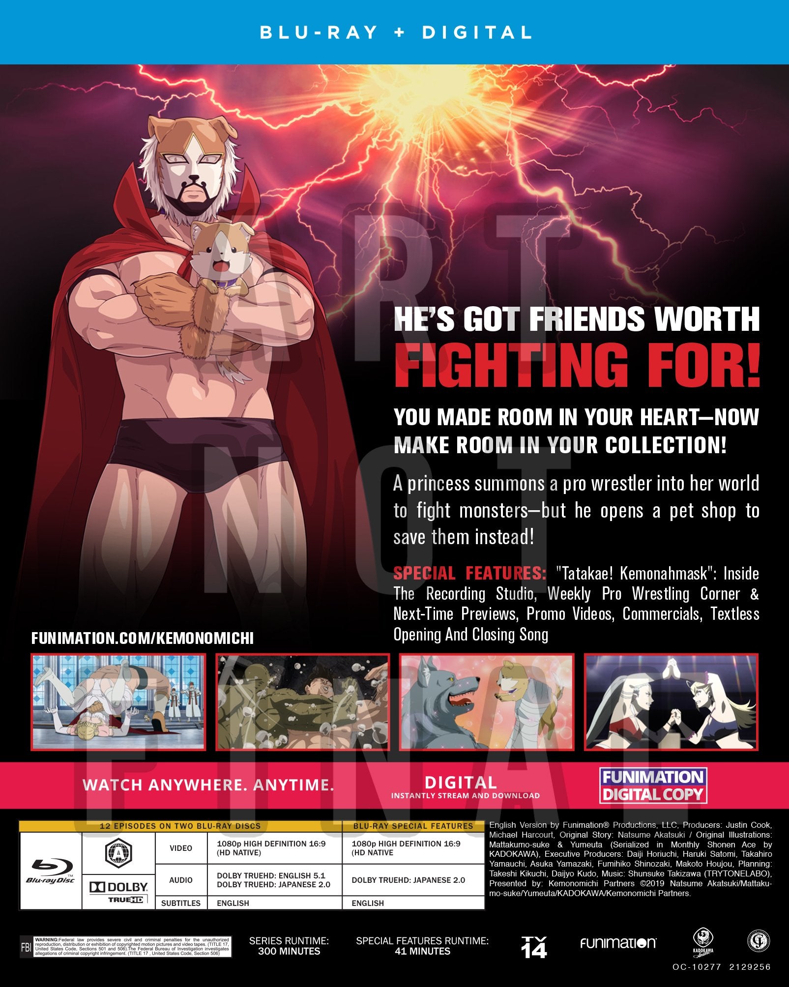 Kemono Michi: Rise Up - The Complete Series - Blu-ray | Crunchyroll store