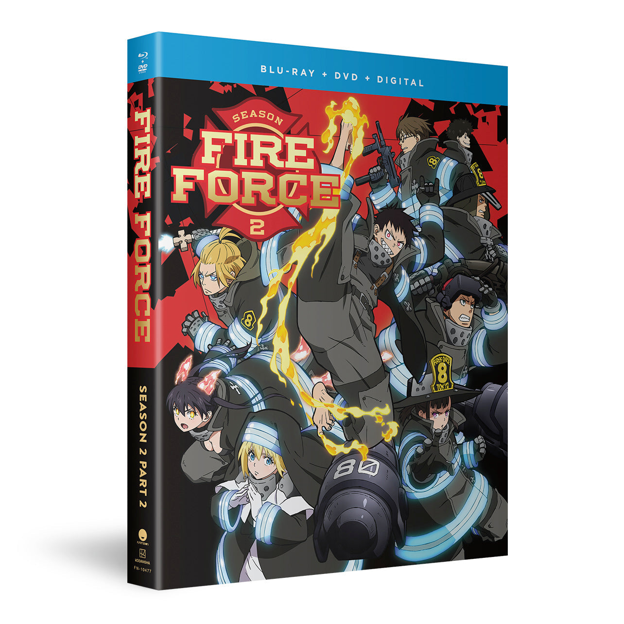Fire Force - Season 2 Part 2 - Blu-ray + DVD | Crunchyroll store
