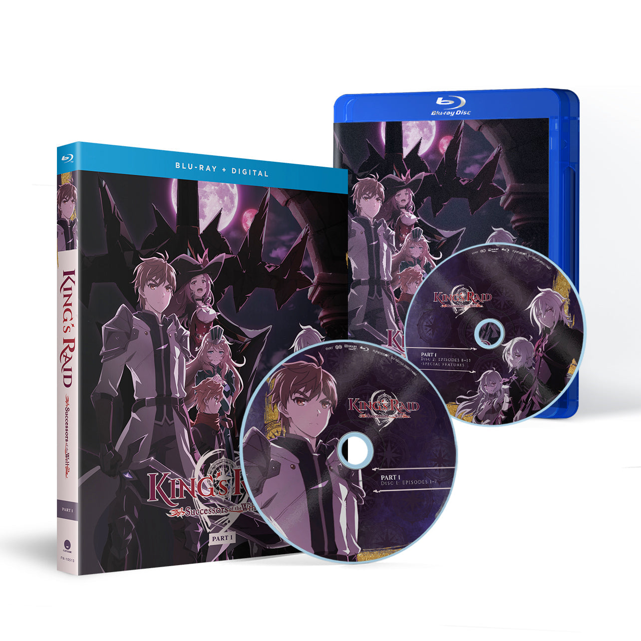 KING's RAID: Successors of the Will - Part 1 - Blu-ray | Crunchyroll store