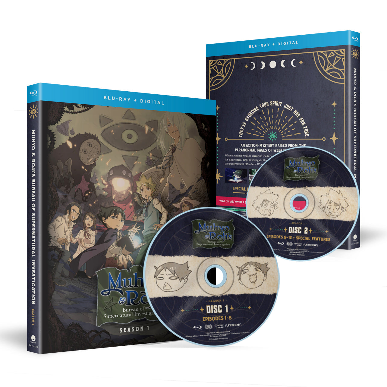 Muhyo & Roji's Bureau of Supernatural Investigation - Season 1 - Blu ...