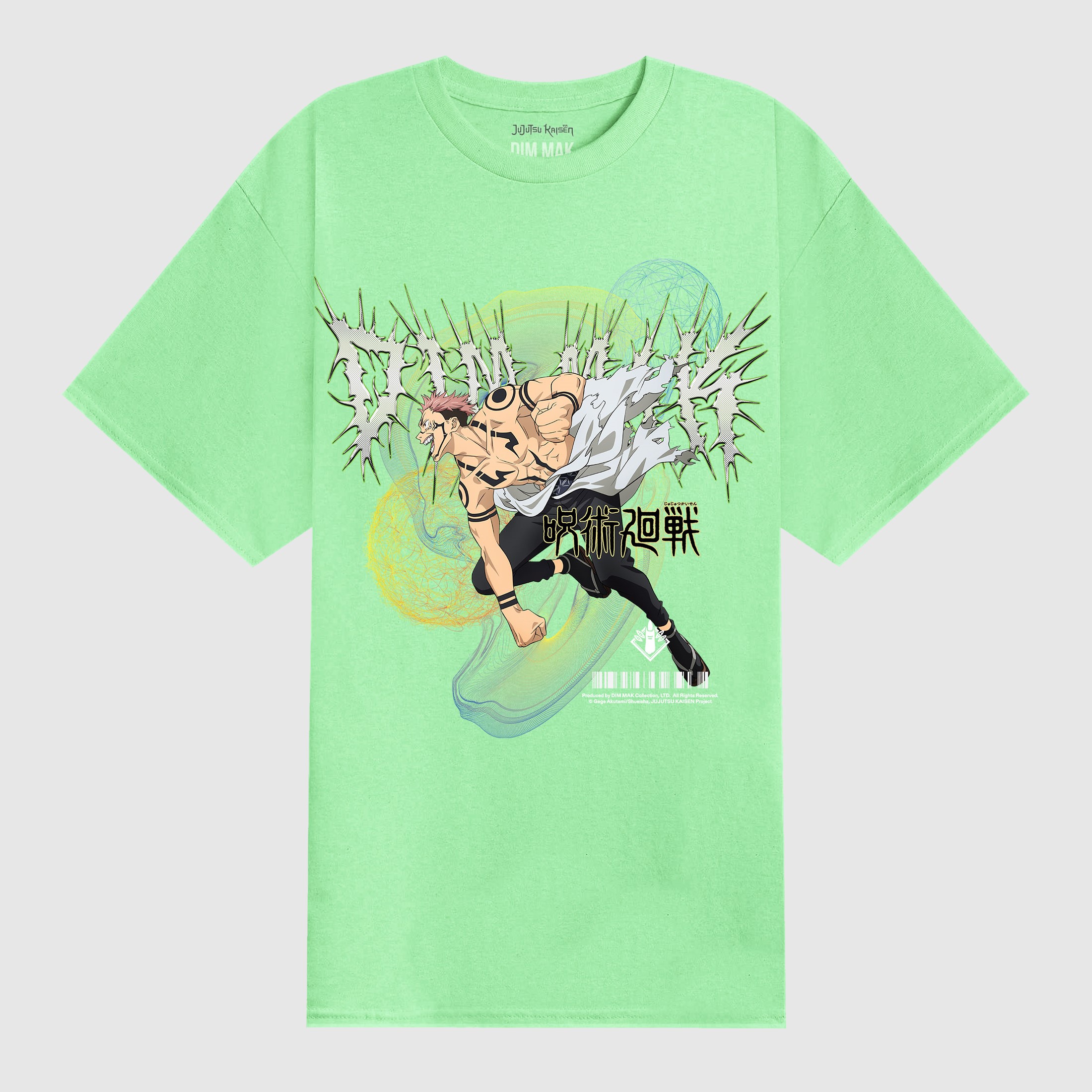 Jujutsu Kaisen x Dim Mak - Sukuna T-Shirt | Crunchyroll Store