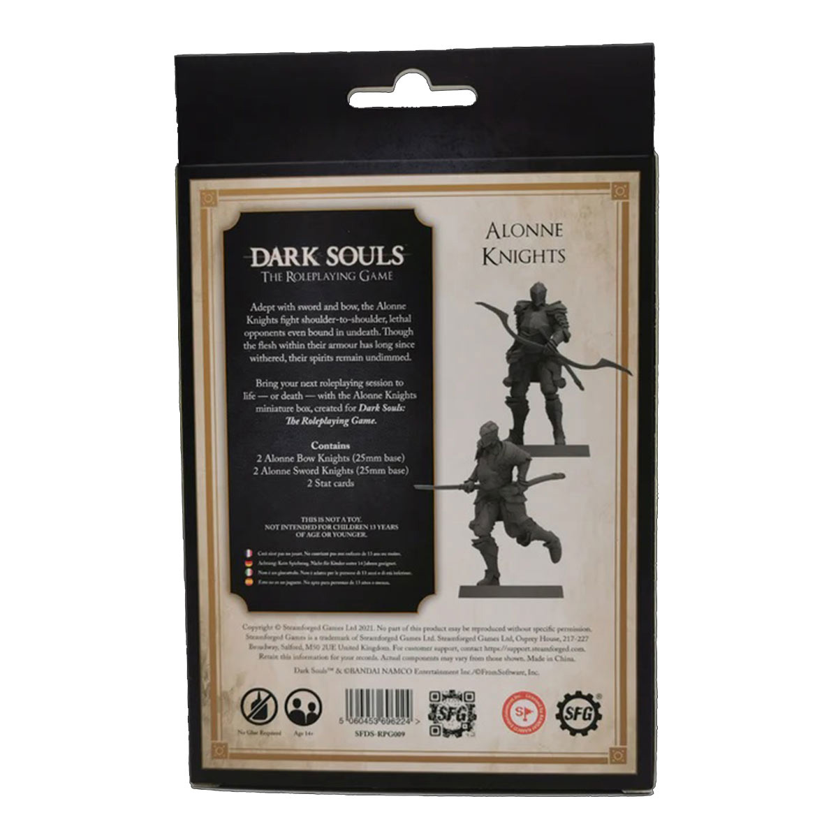 Dark Souls The Roleplaying Game Alonne Knights Miniature Set ...