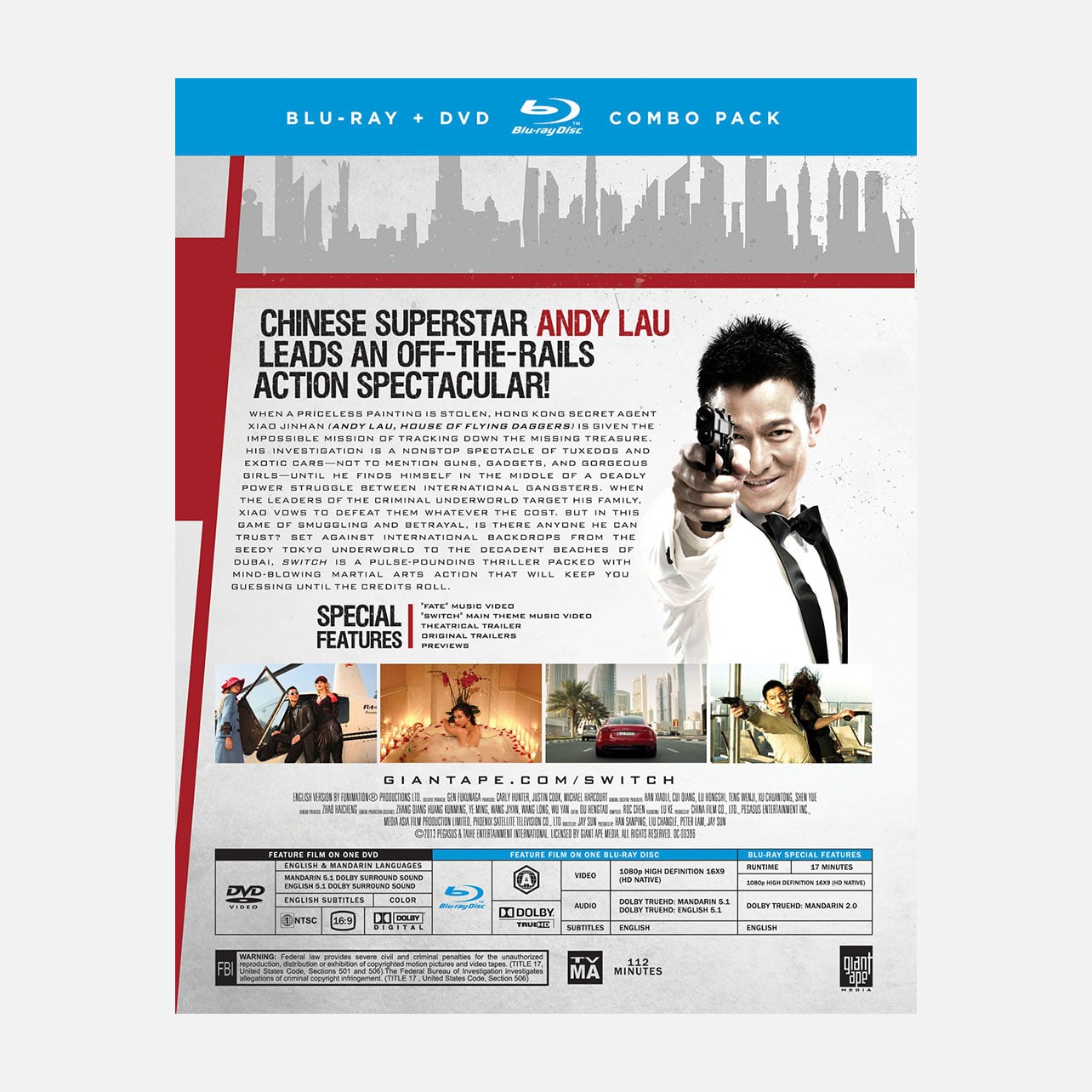 Switch - Live Action Movie - Blu-ray + DVD | Crunchyroll store