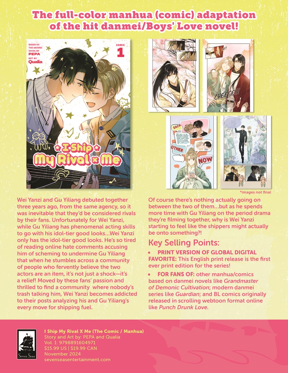 I Ship My Rival X Me Manhua Volume 1 | Crunchyroll Store