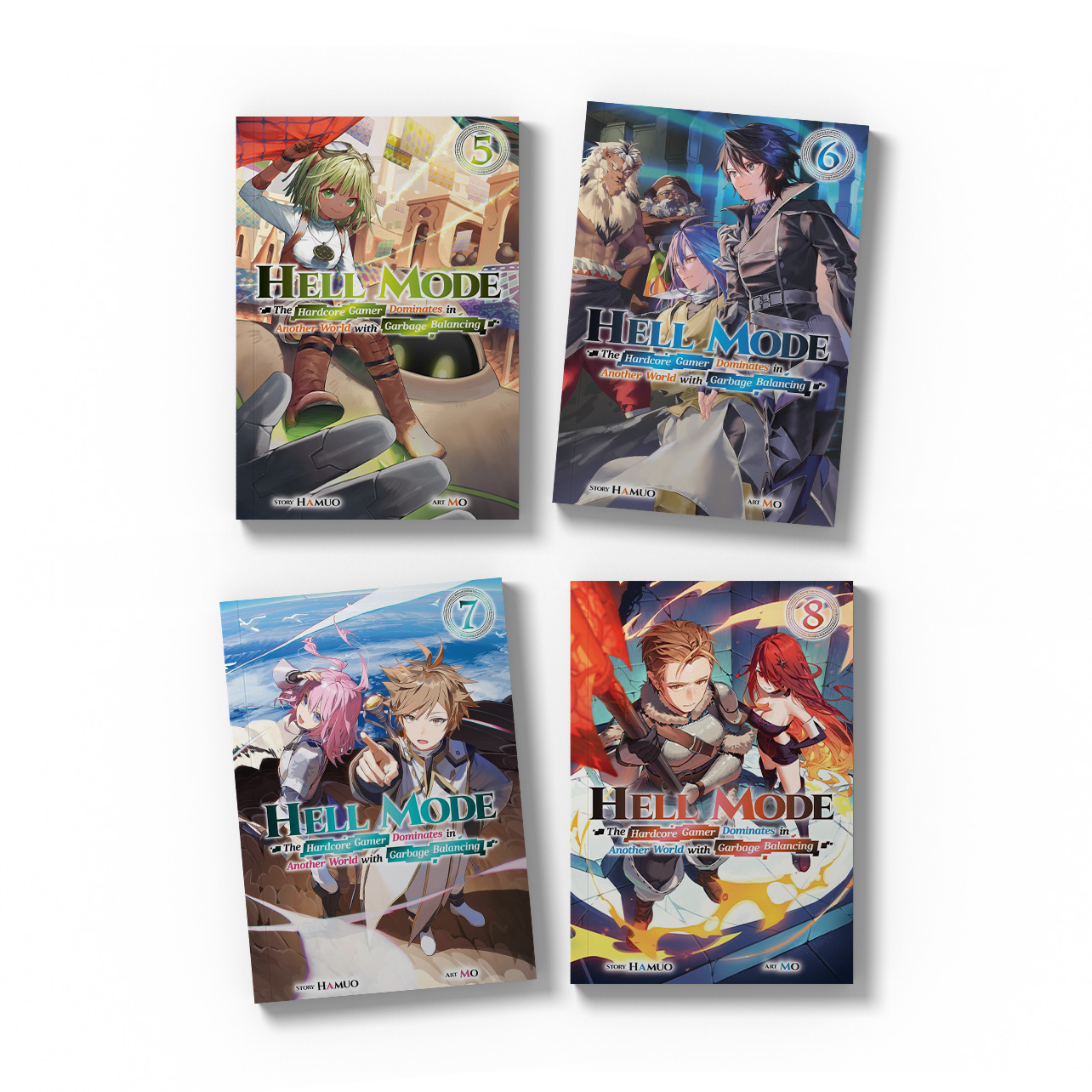 Hell Mode Novel (5-8) Bundle | Crunchyroll Store