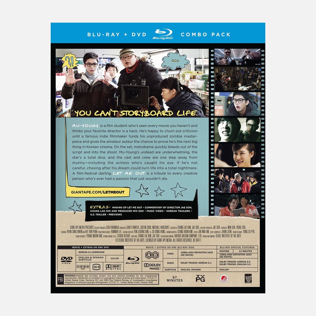 Let Me Out - Live Action Movie - Blu Ray & DVD | Crunchyroll store