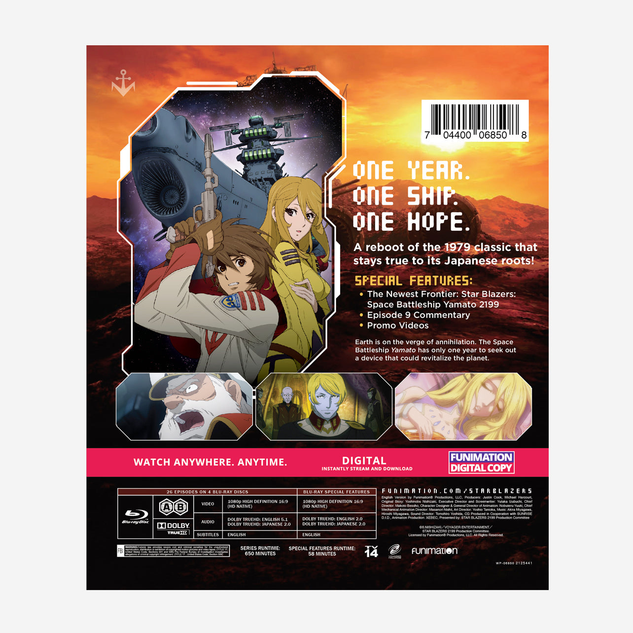 Star Blazers: Space Battleship Yamato 2199 - The Complete Series - Blu-ray | Crunchyroll store