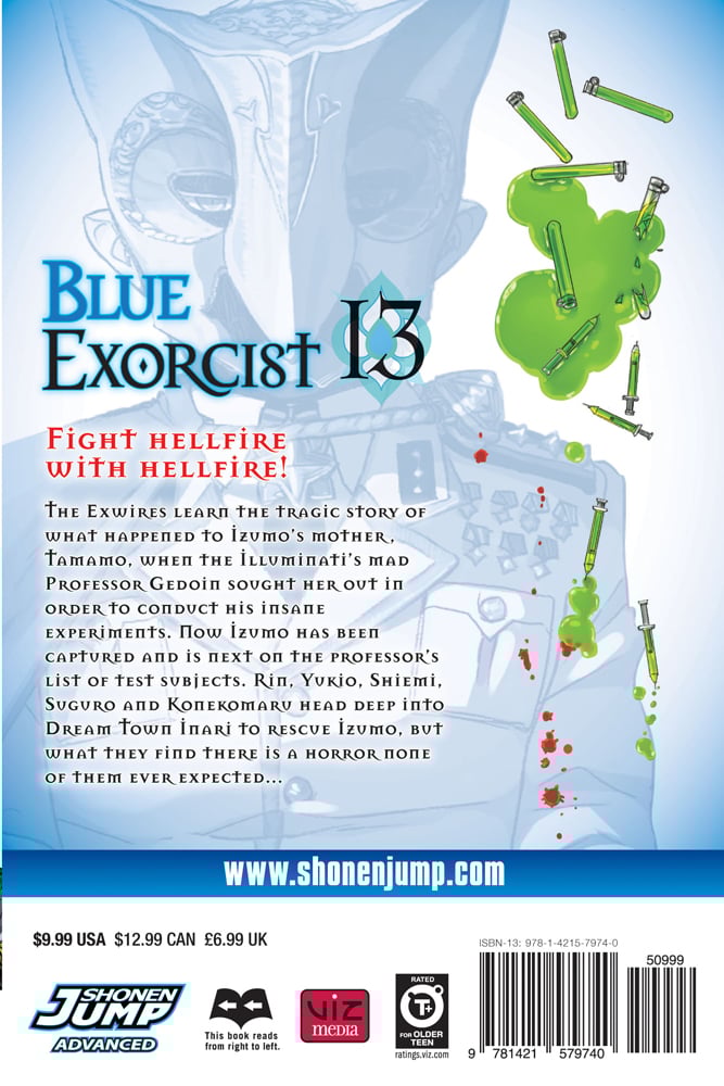 Blue Exorcist Manga Volume 13 | Crunchyroll Store