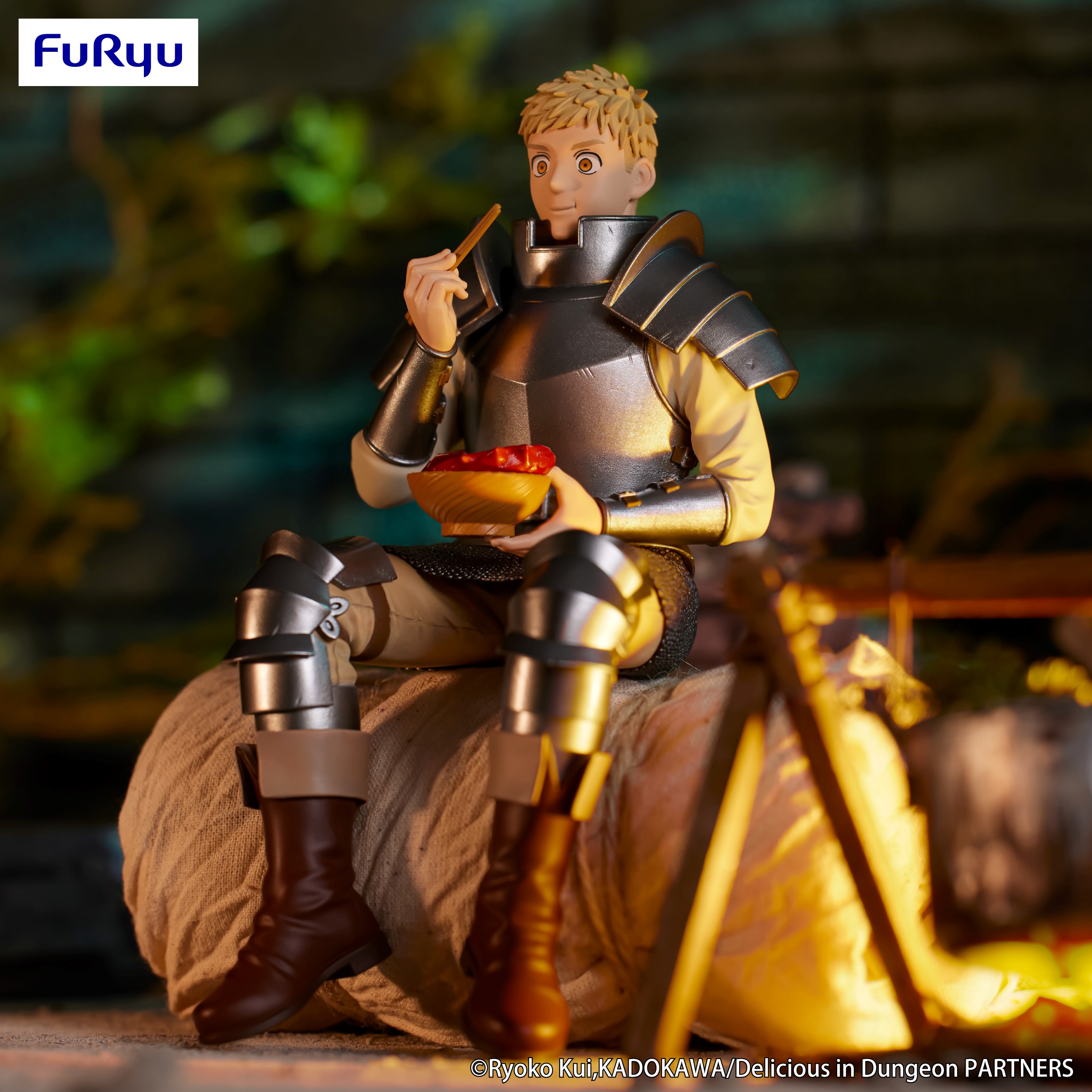 Delicious in Dungeon - Laios Noodle Stopper Figure | Crunchyroll Store