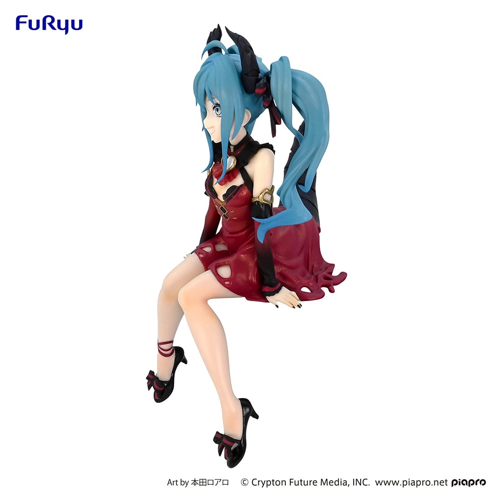 Hatsune Miku - Villain Miku Noodle Stopper Figure (Red Color Ver.) (Re ...