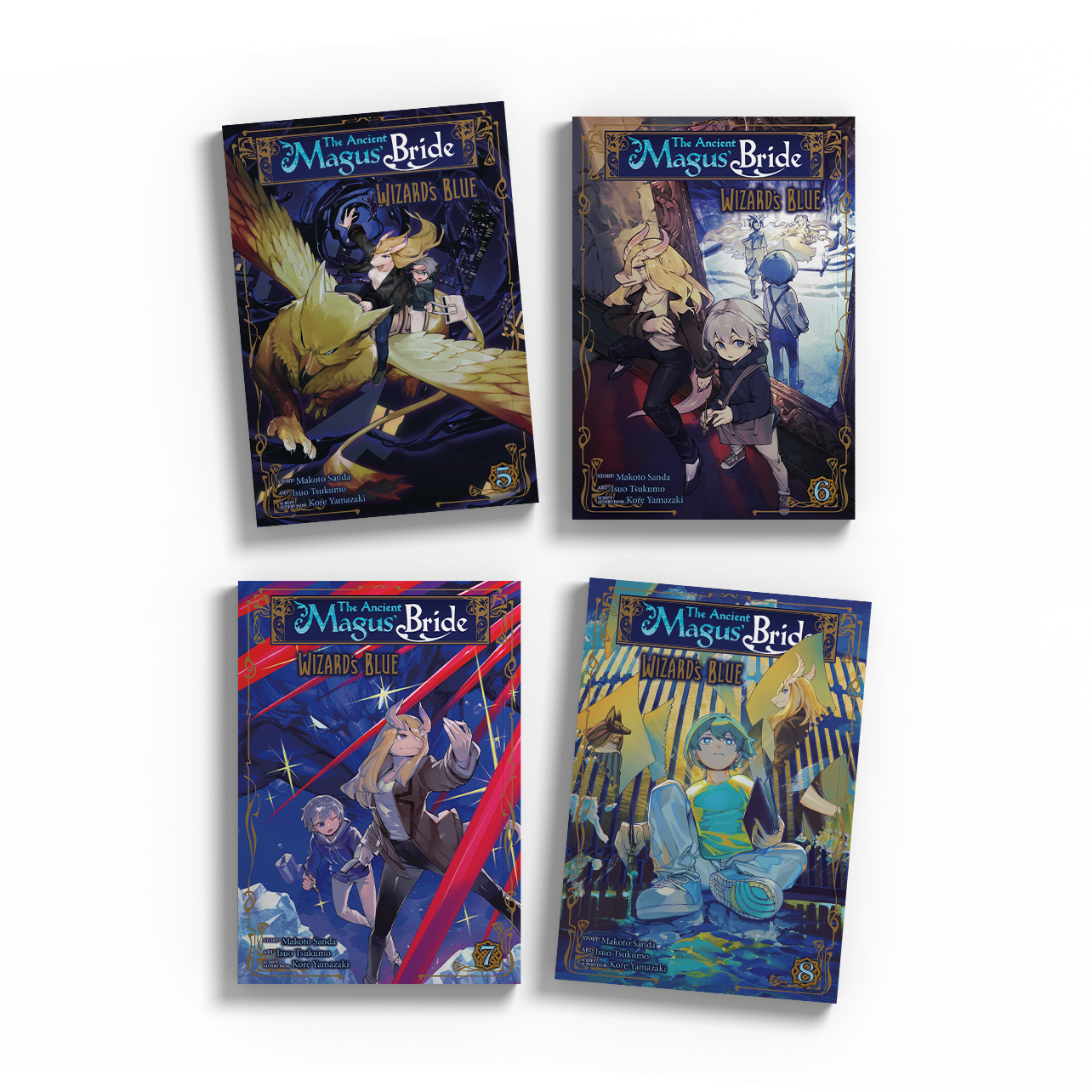 The Ancient Magus' Bride: Wizard's Blue Manga (5-8) Bundle ...