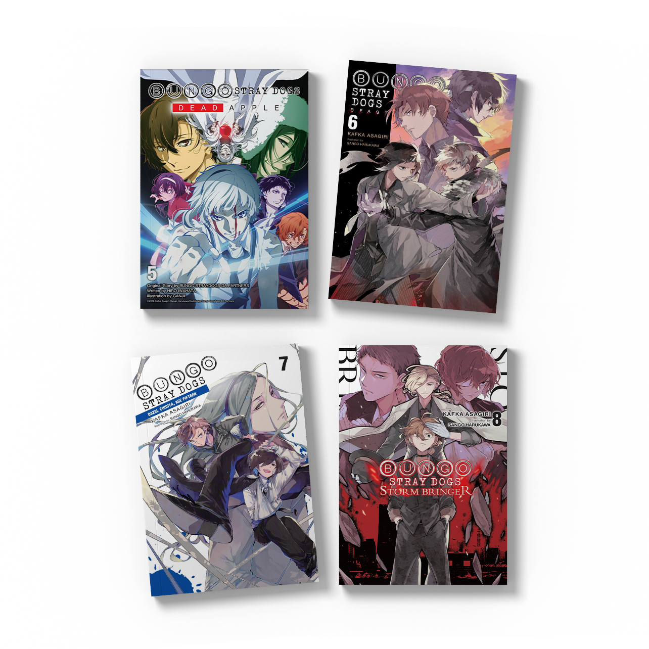 Bungo Stray Dogs: Novel (5-8) Bundle | Crunchyroll Store