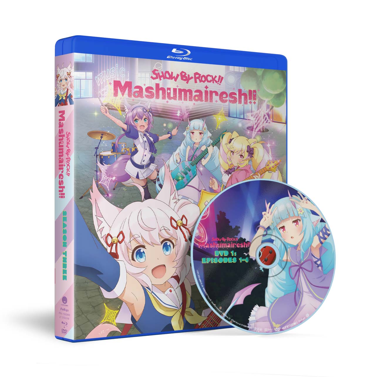 Show By Rock!! Mashumairesh!! - The Complete Series - Blu-ray + DVD ...