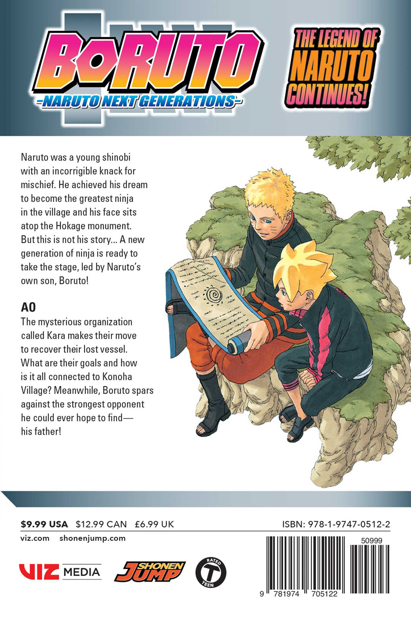Boruto Manga Volume 5 | Crunchyroll Store