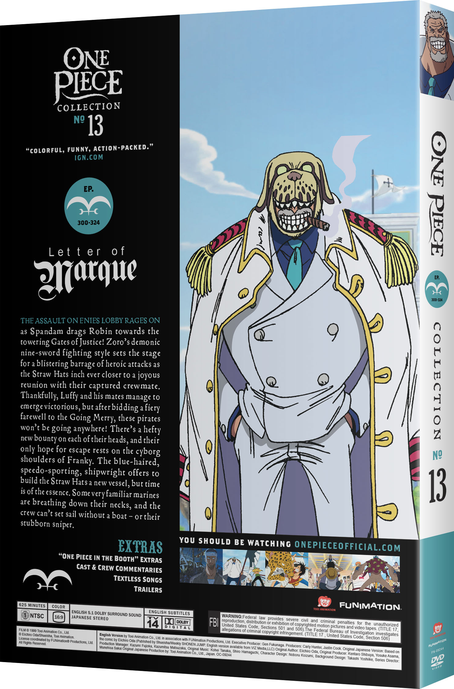 One Piece - Collection 13 - DVD | Crunchyroll Store