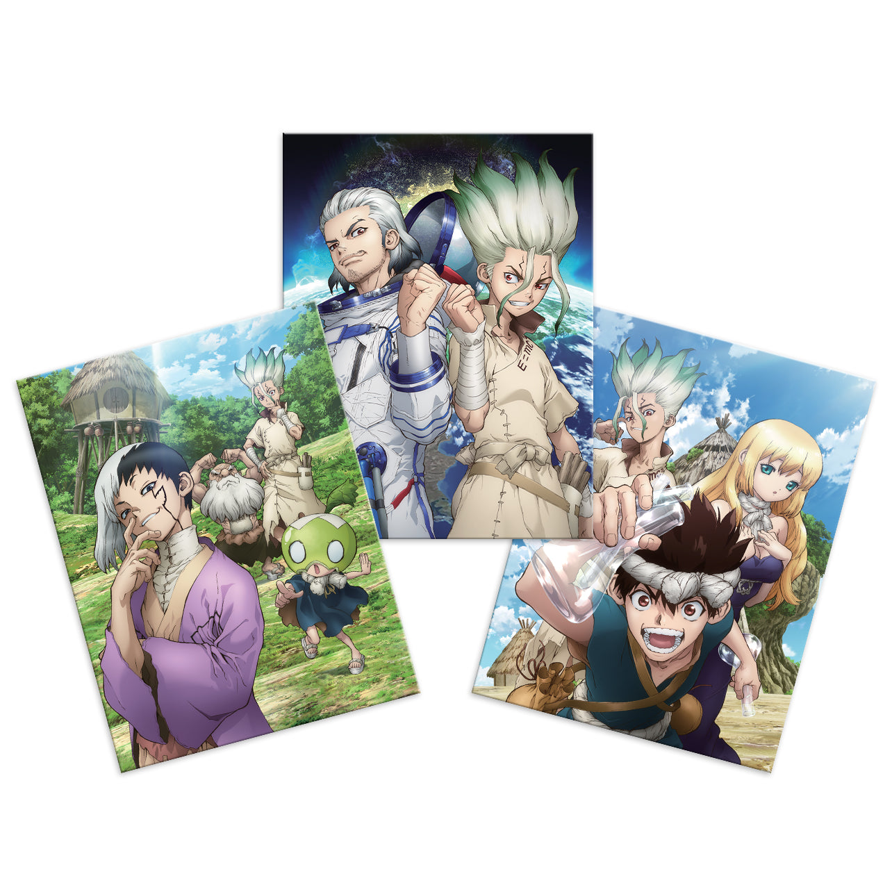 Dr. STONE - Season 1 Part 2 - Limited Edition - Blu-ray + DVD ...
