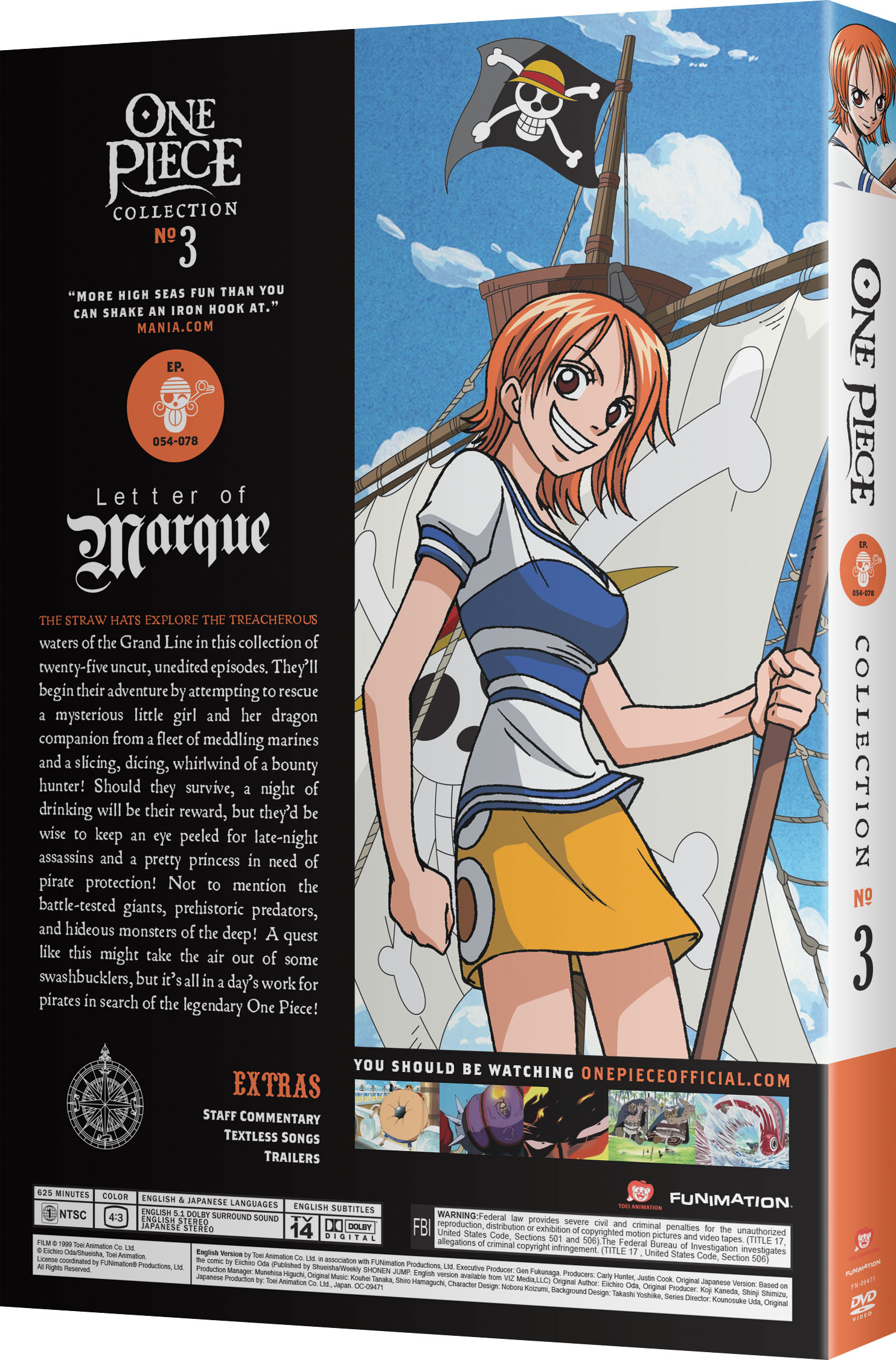 One Piece - Collection 3 - DVD | Crunchyroll Store