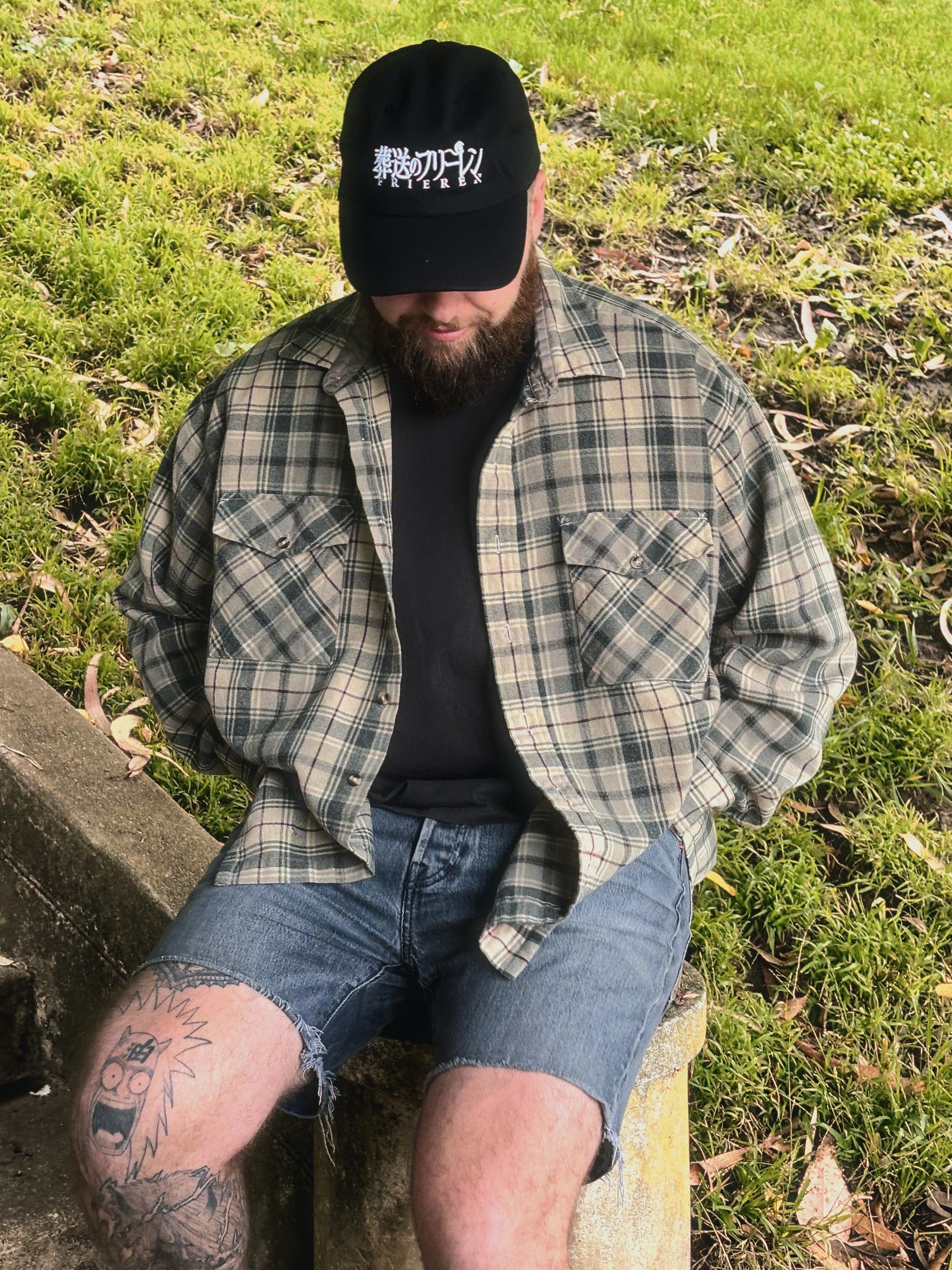 Frieren: Beyond Journey’s End - Frieren Kanji Logo Dad Hat ...