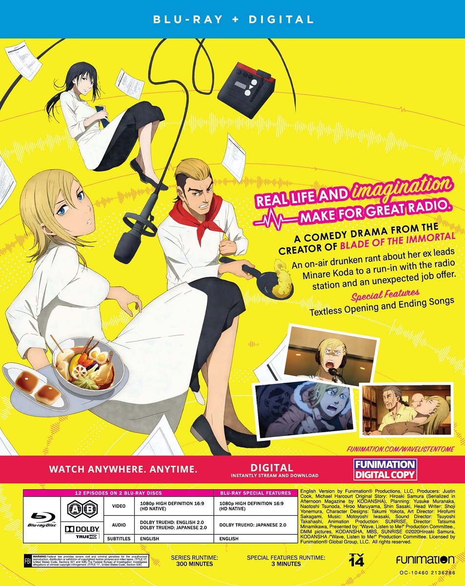 Wave, Listen to Me! - The Complete Season - Blu-ray | Crunchyroll Store