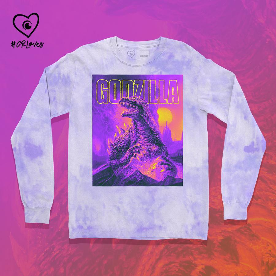 CR Loves GODZILLA Cataclysm Destruction Long Sleeve | Crunchyroll store