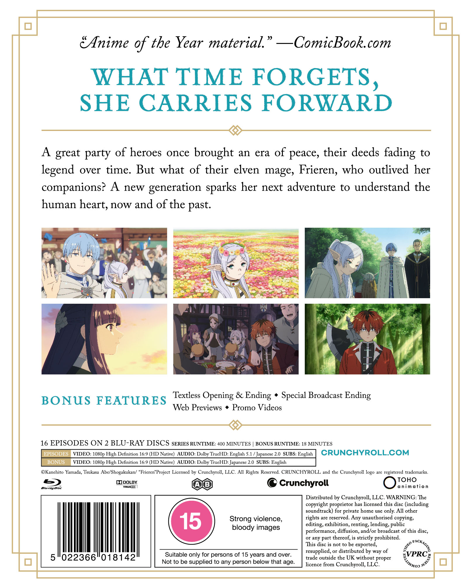 FRIEREN: Beyond Journey's End - Season 1 - Part 1 - Blu-ray (English ...